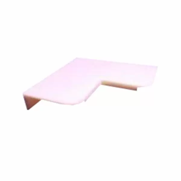 Neat white corner covers for Secondary glazing
