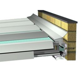 Wall plate for Self Support Roof System : Self support roof wallplate