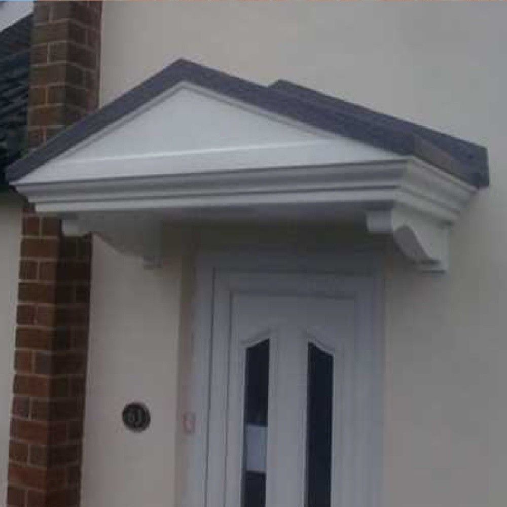 gable door canopy
