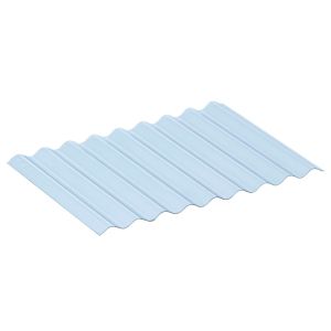Wall flashing for Corrugated PVC sheets : Adjustable flashing